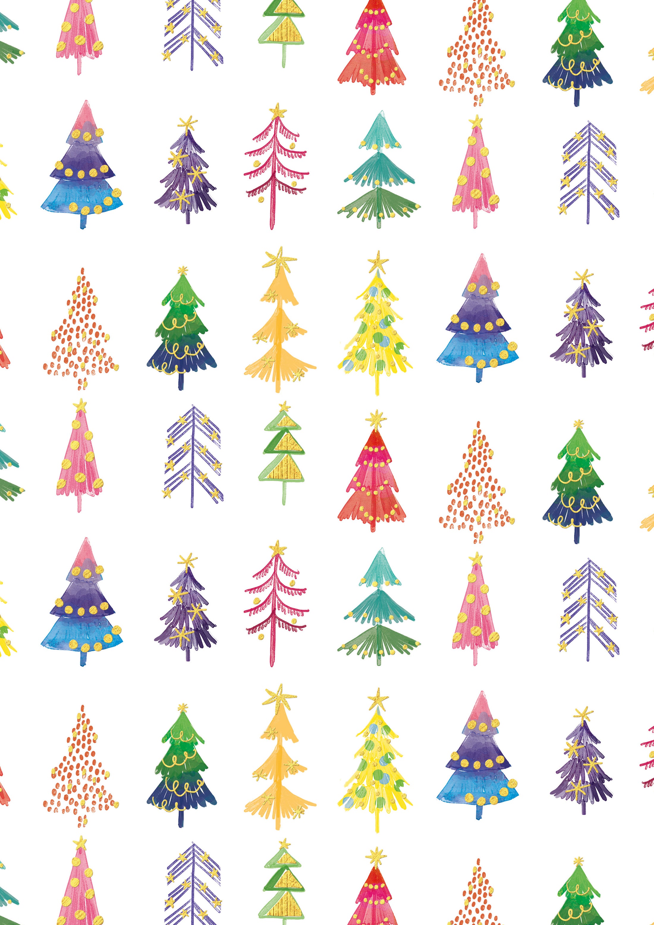Rainbow Trees Wrap – Transform Trade